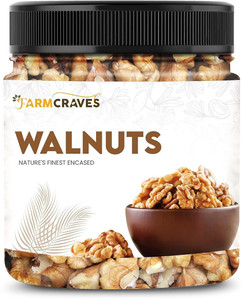 FARMCRAVES Premium Whole Walnuts without shell| Healthy Dry Fruit Snack ...