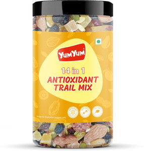 YUM YUM 14 in 1 Antioxidant Special Trail Mix 400g, Mixed Fruits, Nuts ...