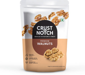 Crustnotch Organic Premium Walnuts | Heart-Healthy Superfood | Omega-3 ...