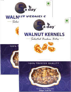 5 A Day Selected Kashmiri Broken Walnuts Kernels (Without Shell) 500g ...