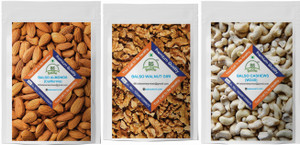 BalSo Almonds (50g) Cashews (50g) Walnut Giri (50g) Dry Fruits Pack Of ...