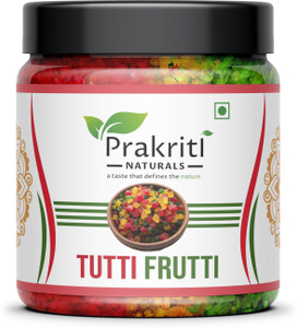 Prakriti Naturals Tutti Frutti for cake 400GM | Tuti Fruti | Cherries ...