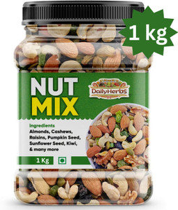 DAILYHERBS Premium Mewa Mix | Almonds, Cashews, Raisins, Apricots ...