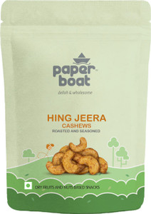 Paper boat Hing Jeera Cashews 200g|Freshly Roasted & Seasoned Hing ...