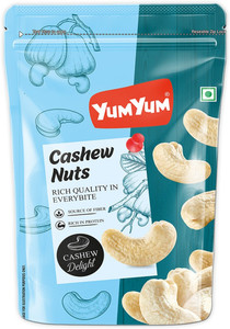 YUM YUM 100% Natural Premium Whole Cashew Nut Kaju Cashews Price in ...