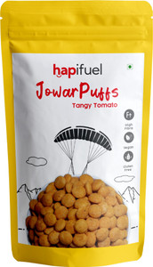 Hapifuel Roasted Jowar Sorghum Puffs Snacks Tangy Tomato Flavor 75 ...