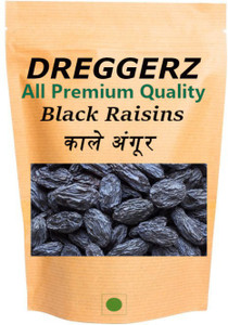 DREGGERZ Black Raisins | Dry Grapes | Kali Kismis Dry Fruits|Kali ...