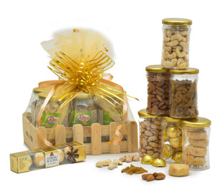 vt real nutri DRY FRUIT GIFT BOX /HAMPER /BASKET /PACK Wooden Gift Box ...