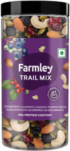 Farmley Premium Trail Mix Dry Fruits Jar (Almonds, Cranberry, Cashew ...