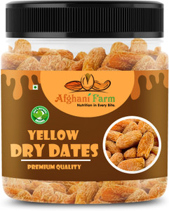 Afgani Farm Yellow Dates Dry 250g Khajoor Dry Dates Price in India ...