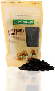 Unisha Premium Quality Black Raisins Seedless Black Kishmish Raisins ...
