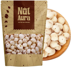 NUT AURA Fox Nuts | Lightly Roasted Healthy Makhana | Protein & Calcium ...