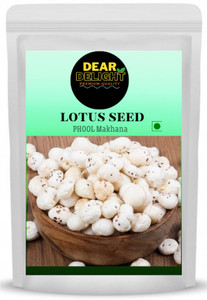 Dear Delight Phool Makhana, Regular Lotus Seed Pop Lotus Seeds(Makhana ...