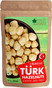 Bliss of Earth Turkish Hazelnuts For Eating Raw & Dehulled For Making ...