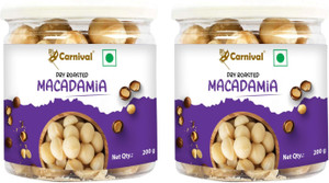 CARNIVAL Dry Roasted Macadamia Nuts, Crunchy | Keto-Friendly & Protein ...