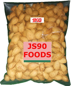 JS90 FOODS 1KG ALMOND WITH SHELL INSHELL BADAM CHILKA KE SATH KAGJI ...