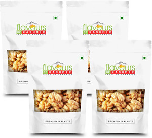 flavours of KASHMIR Premium Snow White Kashmiri Walnuts Kernels 1kg ...
