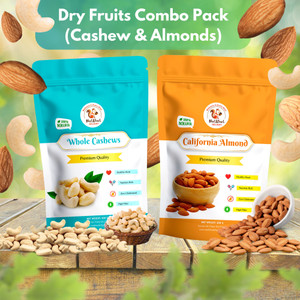 Nutkhut Delight Premium Dry Fruits Combo Pack (Cashew & Almonds ...