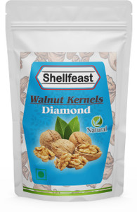 Shellfeast Walnuts Without Shell (Diamond), Walnut Kernels, Akhrot giri ...