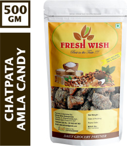 Fresh Wish Dry Amla Chatpata Candy (Salted&Spicy) - 500gm Amla Price in ...