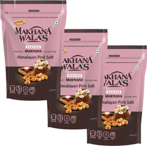 Makhanawala's Roasted Makhana|Himalayan Pink Salt |Flavored makhana ...