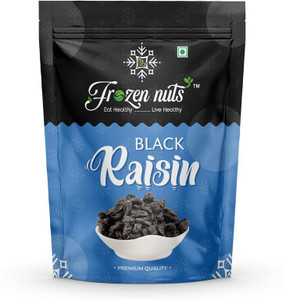 frozen Nuts Natural Premium Black Raisins |Seedless Kali Kishmish ...