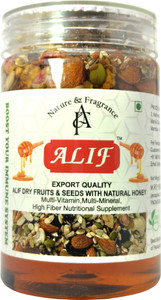 alif 15-in-1 Dry Fruits & Seeds with Natural Honey: Nutrient-Rich ...