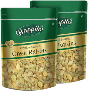 Happilo Premium Seedless Green Raisins Raisins Price in India - Buy ...