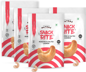 Nutraj Snackrite Cashew Roasted & Salted W-320 - 600g Cashews Price in ...