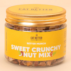 EAT BETTER CO Sweet Crunchy Nut Mix - Better Munch - Roasted & Chopped ...