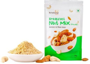 Krishival Breakfast Nut Mix Powder Assorted Seeds & Nuts Price in India ...