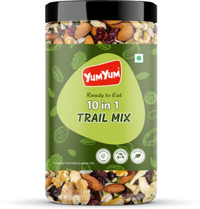 YUM YUM 10 in 1 Trail Mix 400g, Low in Glycemic Index, Low in Added ...