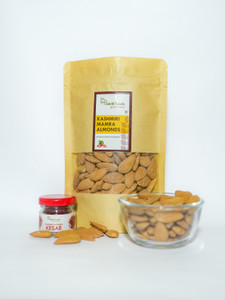 The Prakriti foods by khatirdaari Kashmiri Mamra Almonds 400 grams ...