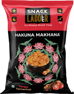 snack and ladder Tangy Tamarind Hakuna Makhana Flavoured Roasted Fox ...
