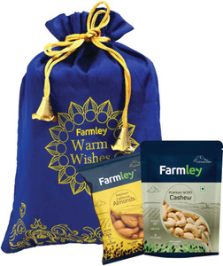 Farmley Celebrations Mix Dry Fruit Potli Gift Pack 500g Price in India ...