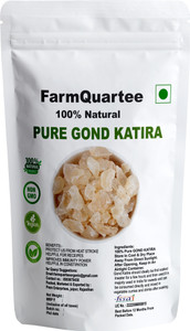 FarmQuartee Organic gond katira, tragacanth gum, almond gum, badam ...