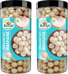 Lali Balaji Flavored Makhana HImalayan Salt 180g (90g each) Fox Nut ...