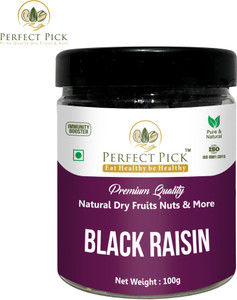 Perfect Pick Black Raisins (Kali Kishmish) Dry Fruits High in ...