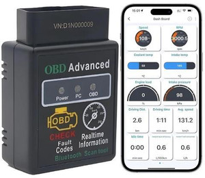 your own shop ELM327 Car Bluetooth OBDII Scanner OBD2 Tool For ...