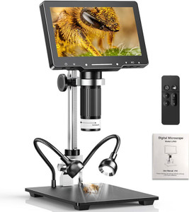 amiciTools HDMI Digital Microscope, 1600X Magnification with 1080P FHD ...
