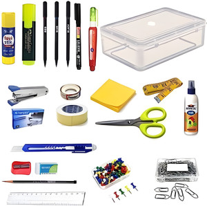 Flipkart.com | JMBW INTERNATIONAL All in One 20 Items Stationery Combo ...