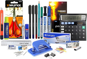 Flipkart.com | Sonika enterprises All in One 33 Items Stationery Combo ...