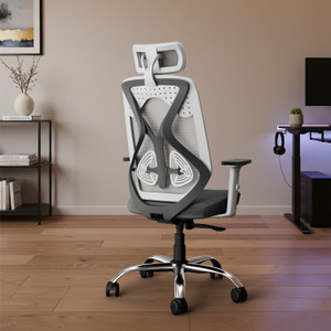 Vergo Transform Classic High Back Ergonomic Chair, 1D Armrests, Metal ...