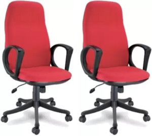 ssf Soft Cushion Fabric Office Adjustable Arm Chair Price in India ...