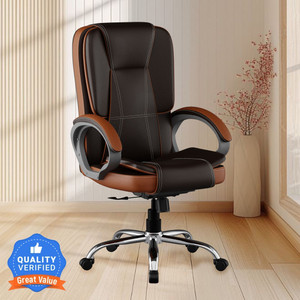 CRATVZ Sitara, Office Chair, Executive Chair, Heavy Metal Base with 3 ...