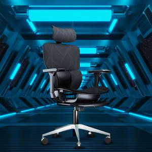 The Sleep Company SmartGRID Ultron High-Back Chair for Office & Home ...