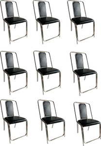P P CHAIR Steel Chair Round Pipe Home/Office/Study Visitor Chair ...