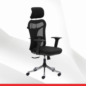 Transteel Helix-HB-VB Leatherette Office Adjustable Arm Chair Price in ...