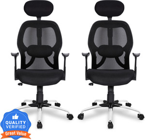 SAVYA HOME Apollo HBCB Mesh Office Executive Chair Price in India - Buy ...