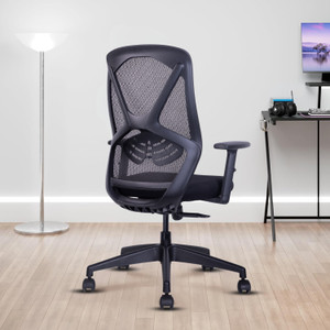 PRAGA SEATINGS Chair for Office | Med Back Ergonomic Chair | Nylon ...